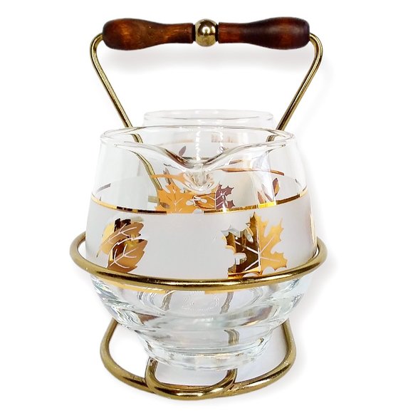 Libbey | Dining | Vintage Libbey Frosted Glass Sugar Creamer Caddy Set ...